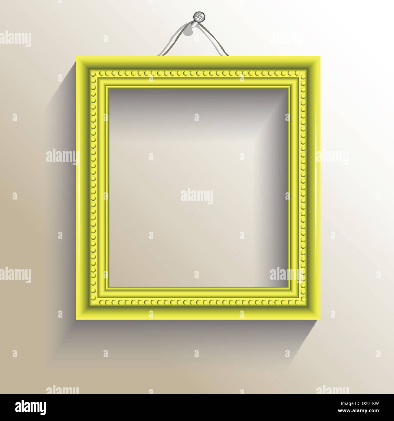 colorful illustration with photo frame for your design Stock Photo - Alamy