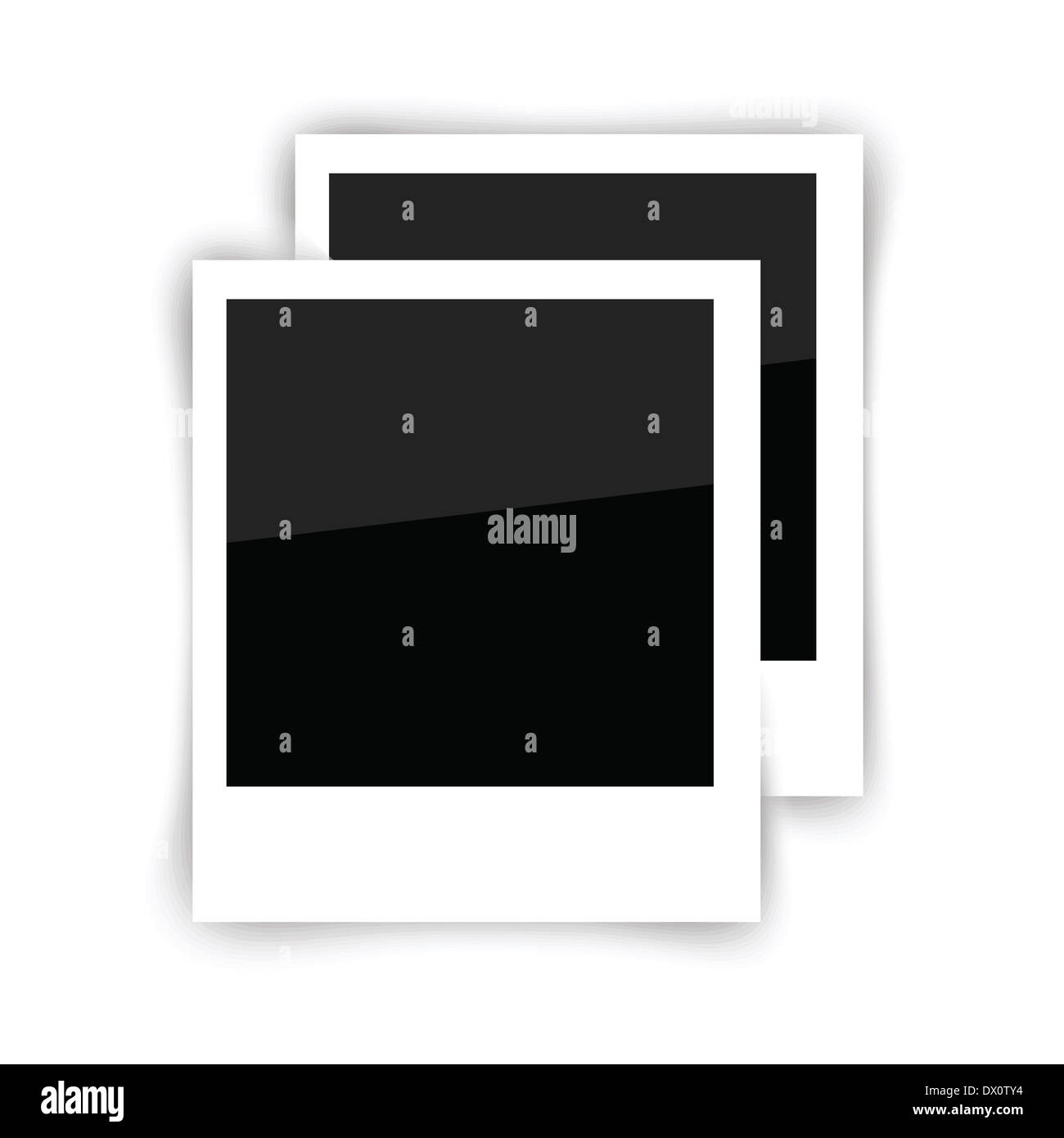 two fun photo frames for your design Stock Photo - Alamy