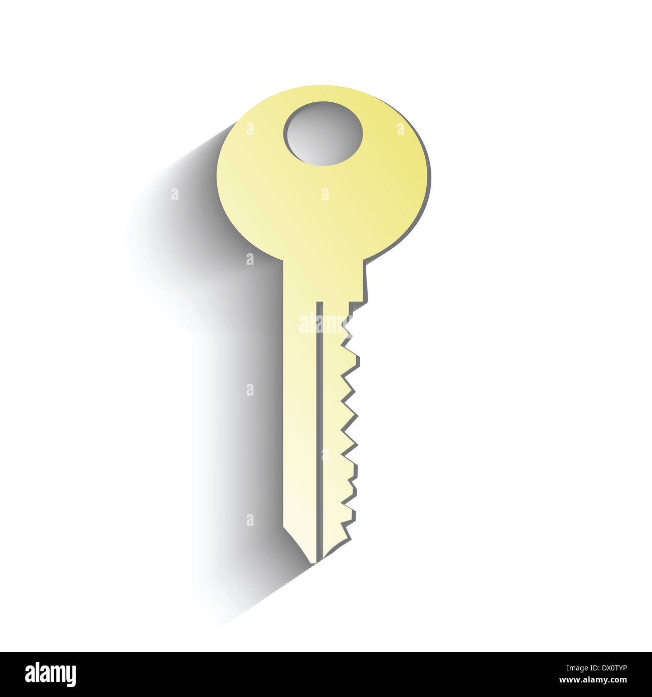 colorful illustration with gold key for your design Stock Photo - Alamy