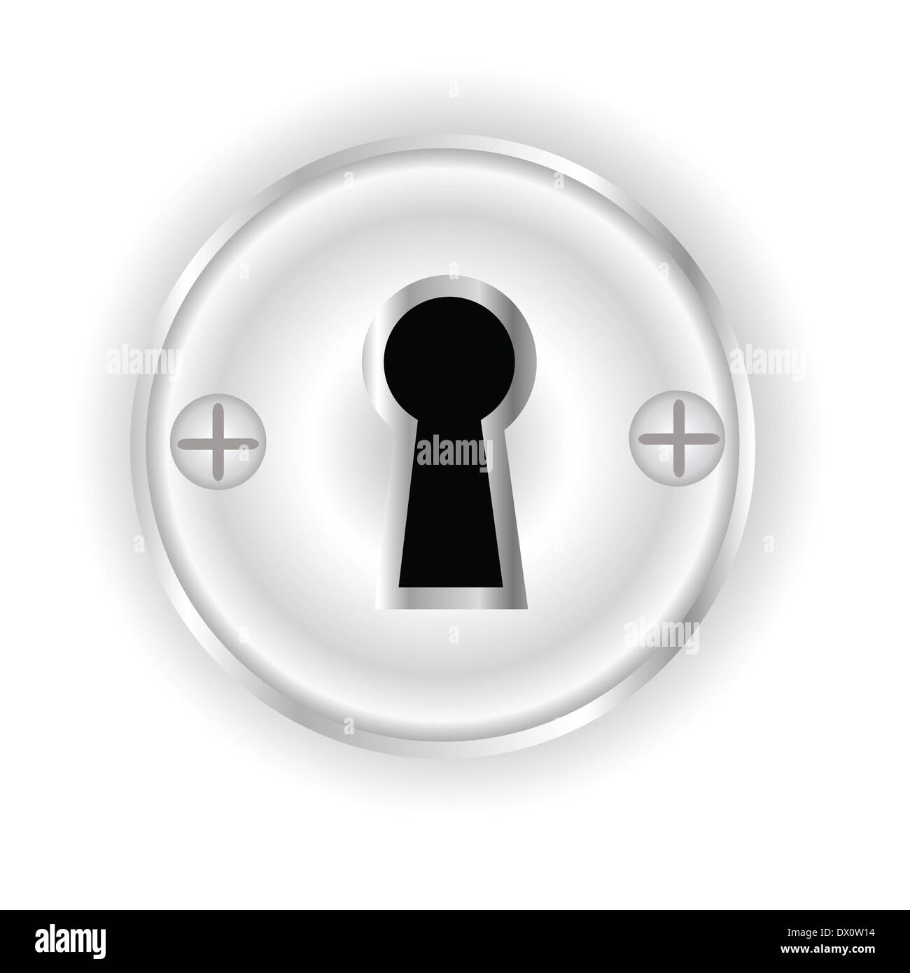 colorful illustration with key hole for your design Stock Photo - Alamy