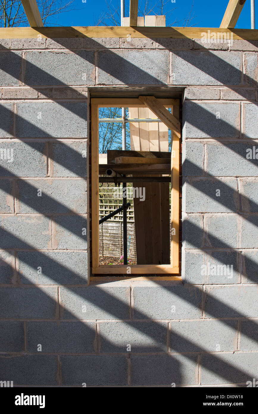 Construction work underway on a house Stock Photo - Alamy
