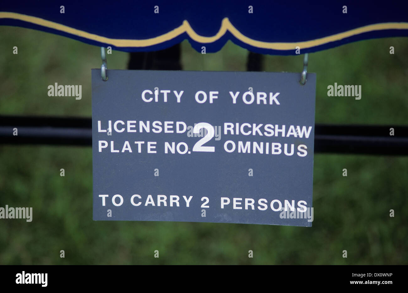 Rickshaw number plate hi-res stock photography and images - Alamy