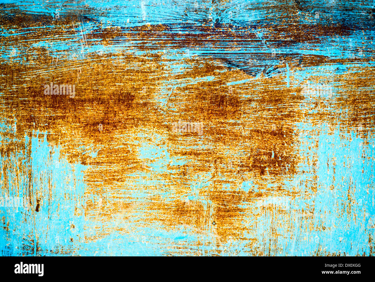 Painted and scratched metal surface Stock Photo - Alamy