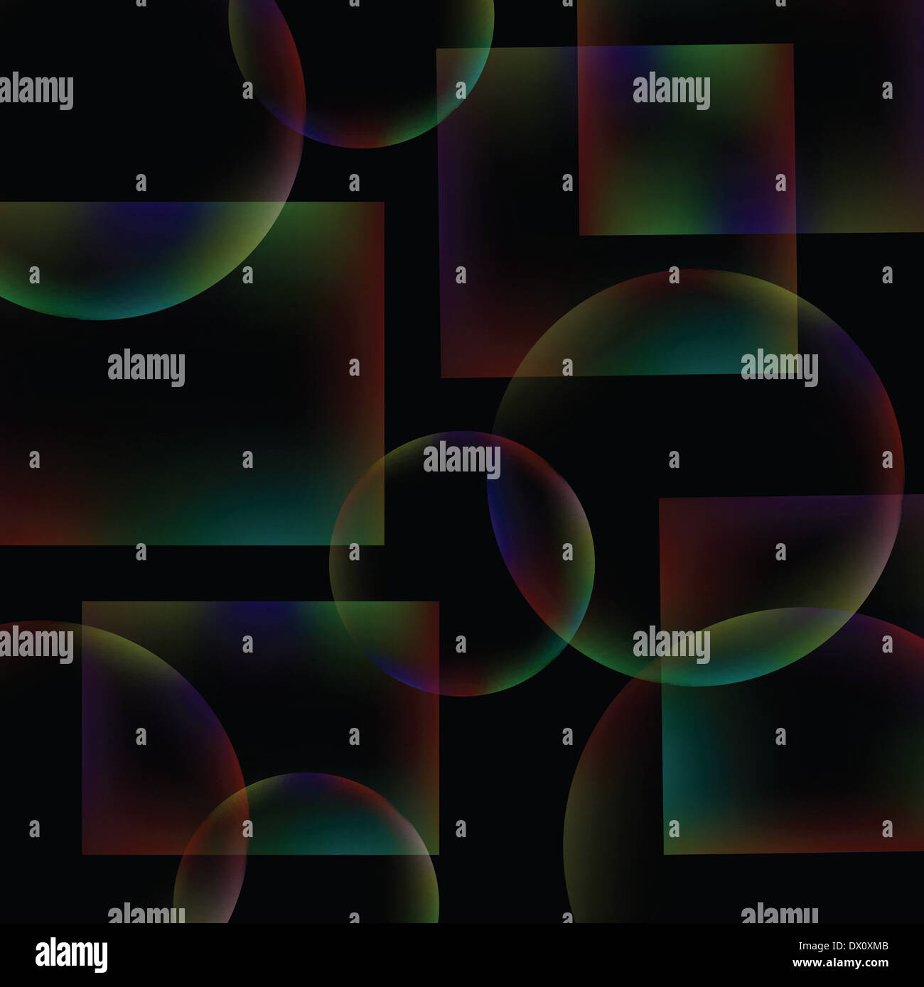 colorful illustration with black abstract background for your design ...