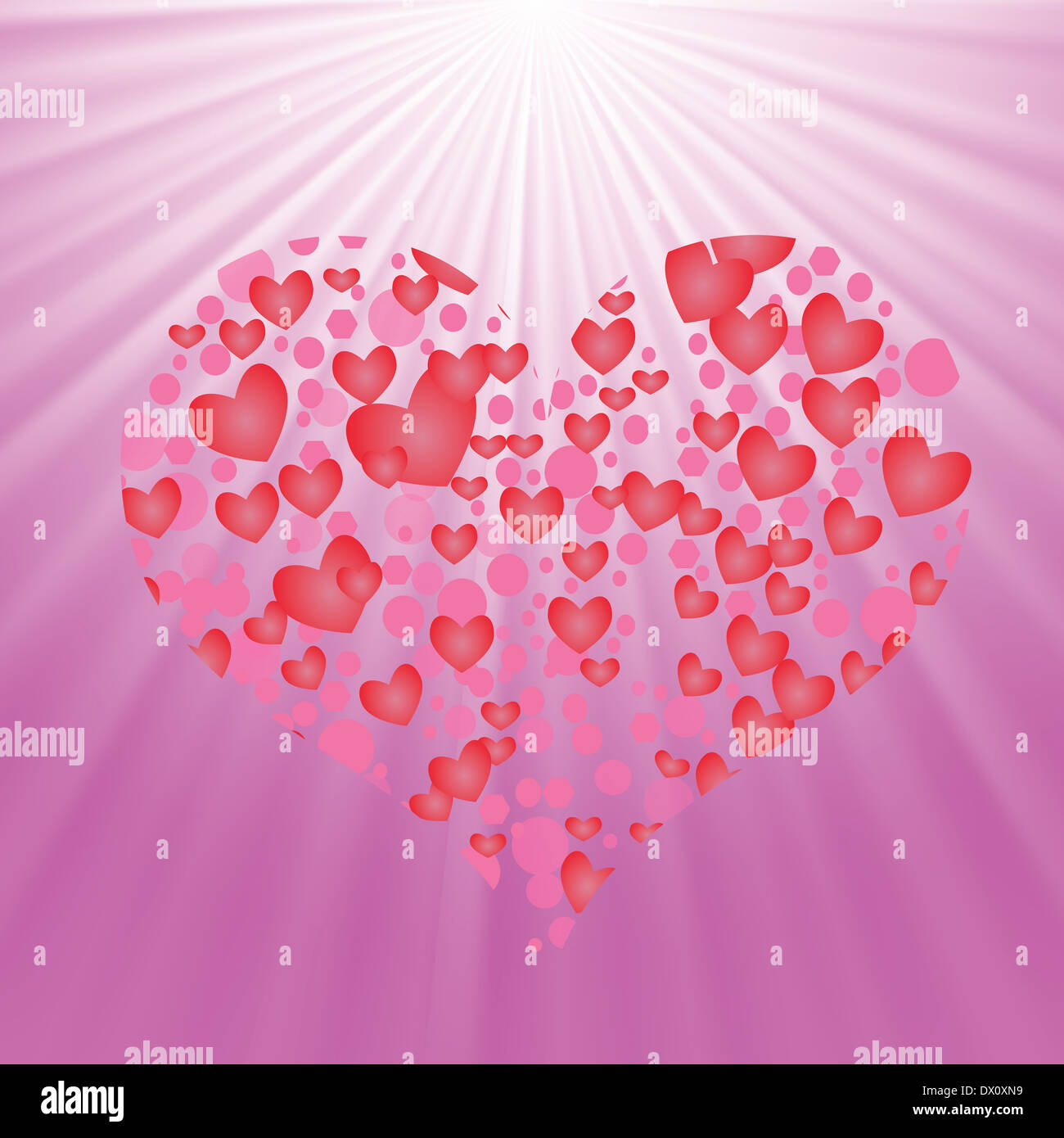 colorful illustration with abstract line background for your design ...