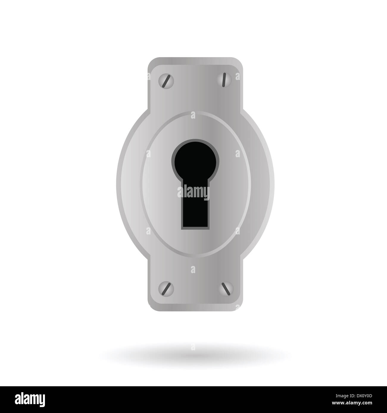 colorful illustration with keyhole for your design Stock Photo - Alamy