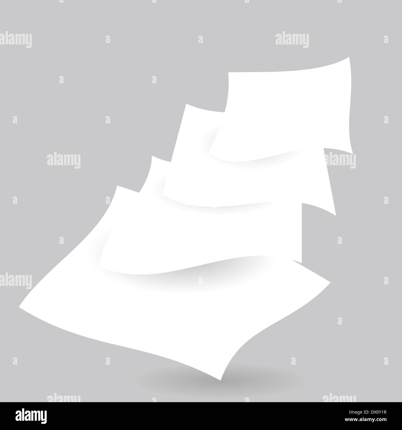 colorful illustration with sheets for your design Stock Photo - Alamy