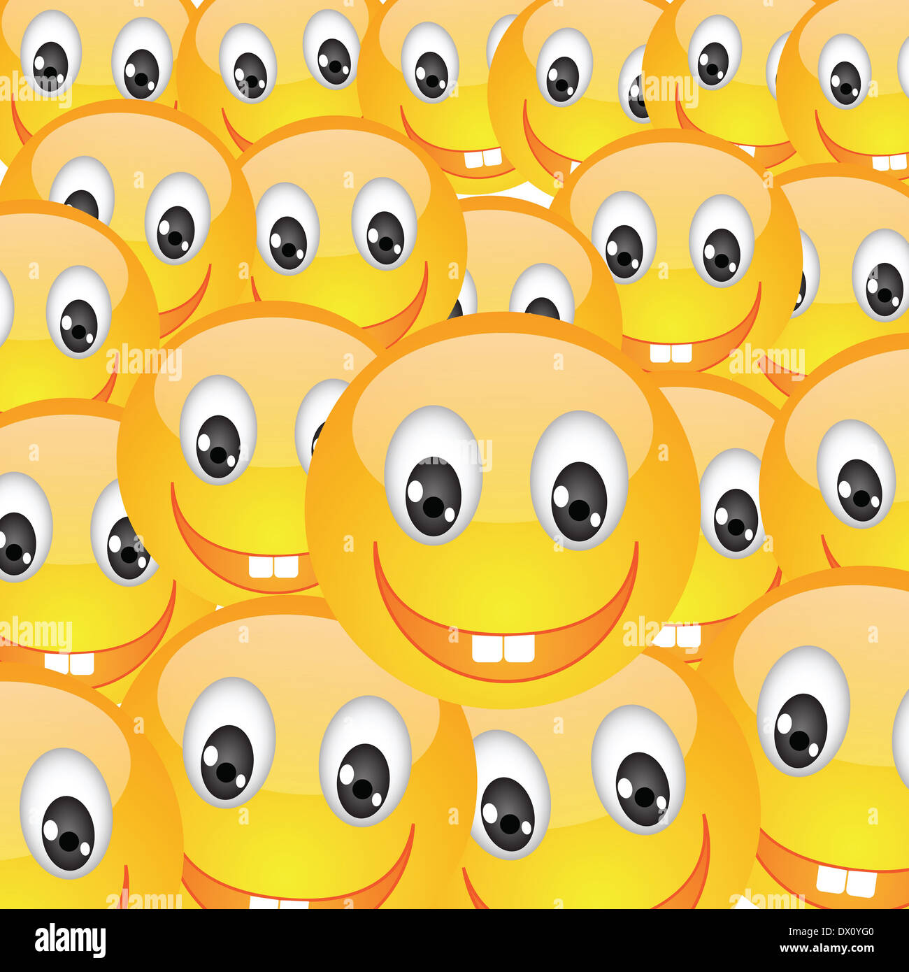 colorful illustration with smile background for your design Stock Photo ...