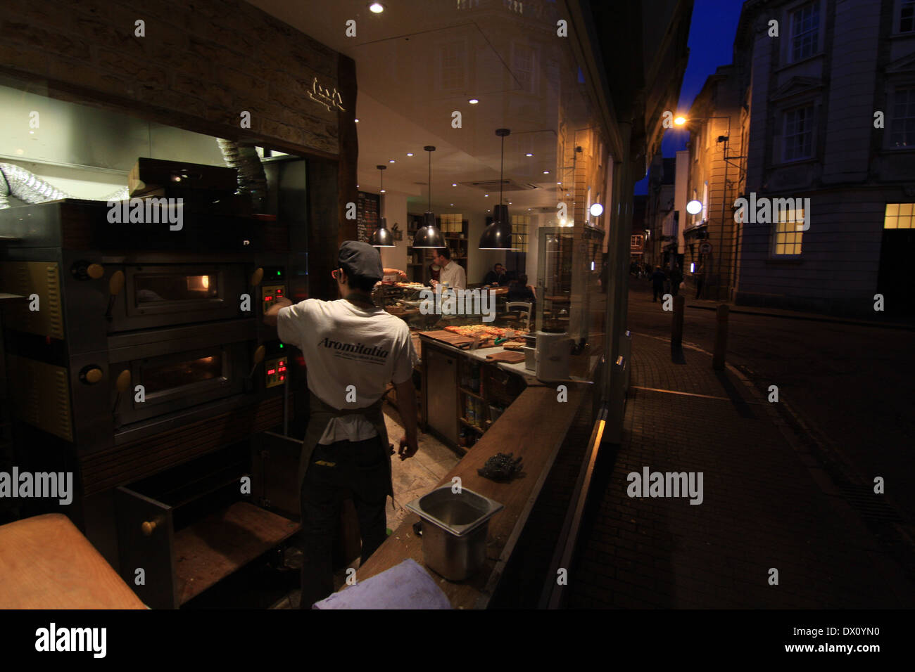 Kitchen pans pots restaurant hi-res stock photography and images - Alamy