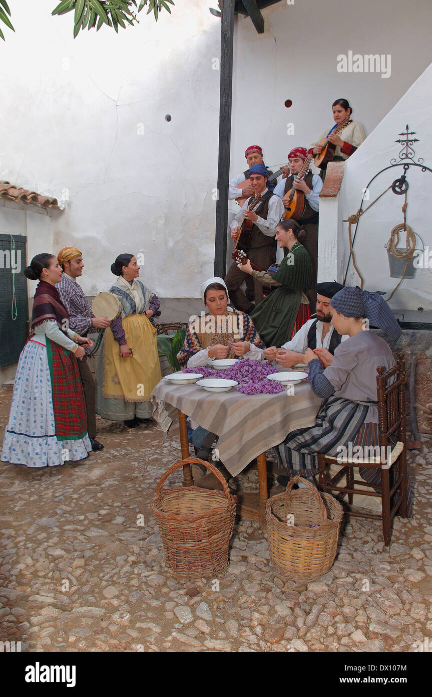 Fiesta de la Rosa del Azafran, Consuegra Stock Photo - Alamy
