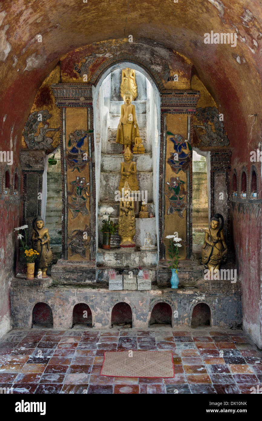 Interior of stupa hi-res stock photography and images - Alamy