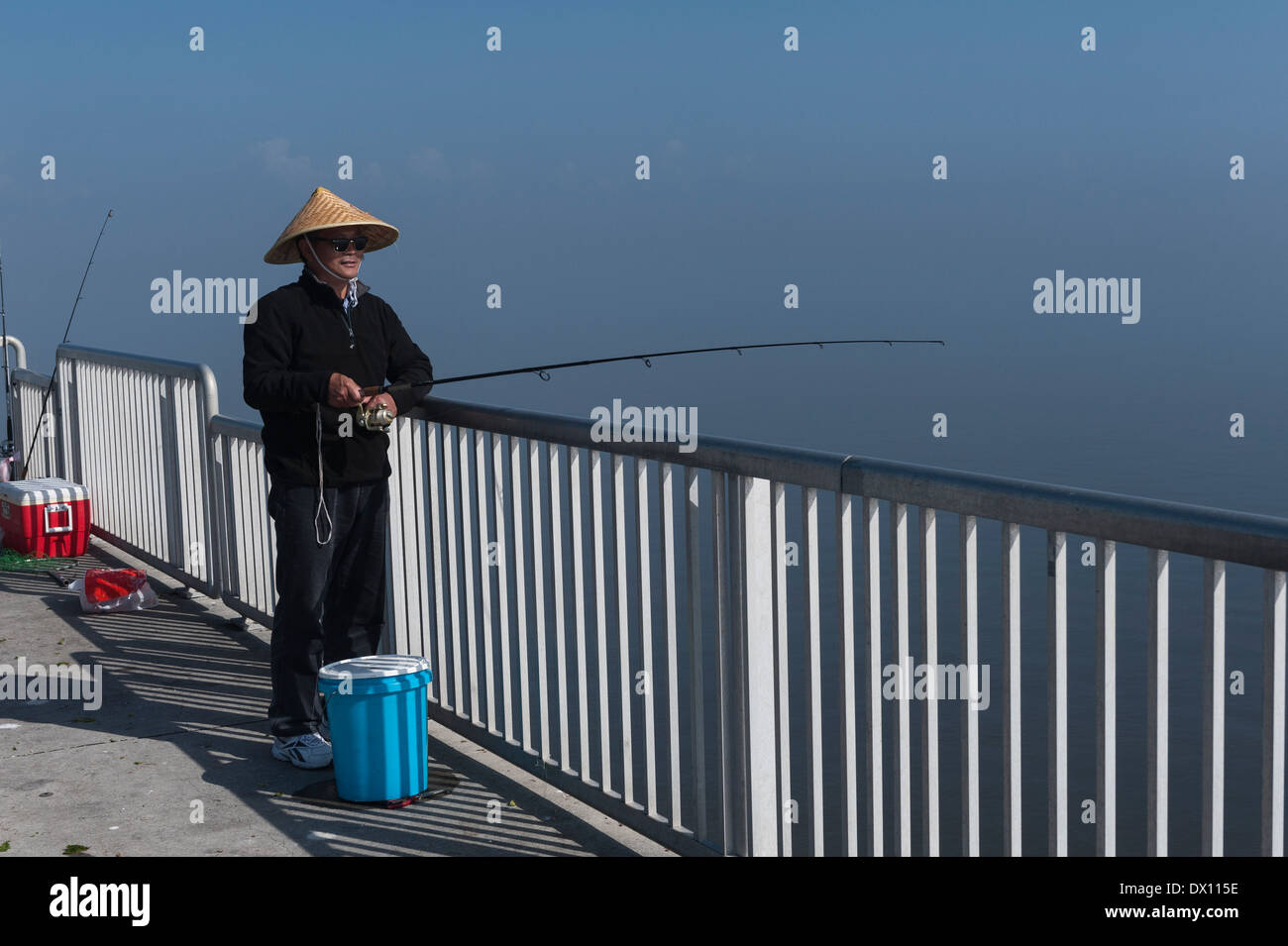 Cedar Key Florida USA Public Fishing Pier Stock Photo - Alamy