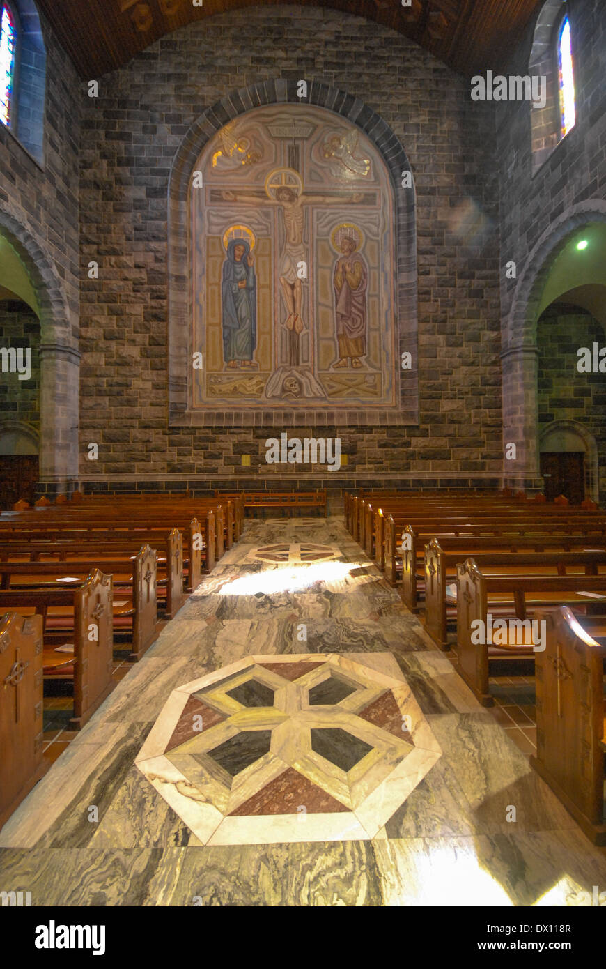 interior of church at Galway, Ireland Stock Photo - Alamy