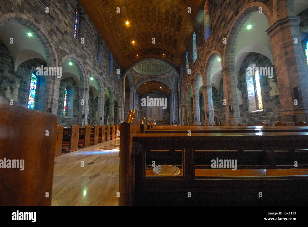 interior of church at Galway, Ireland Stock Photo - Alamy