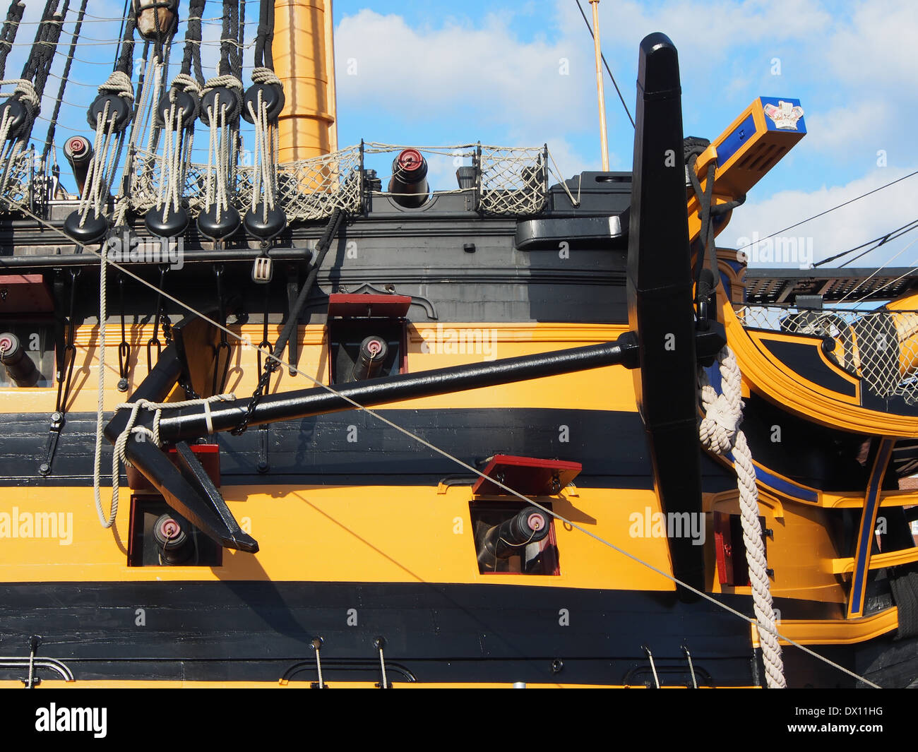 Hms Victory Portsmouth Dockyard Portsmouth Stock Photos & Hms Victory ...