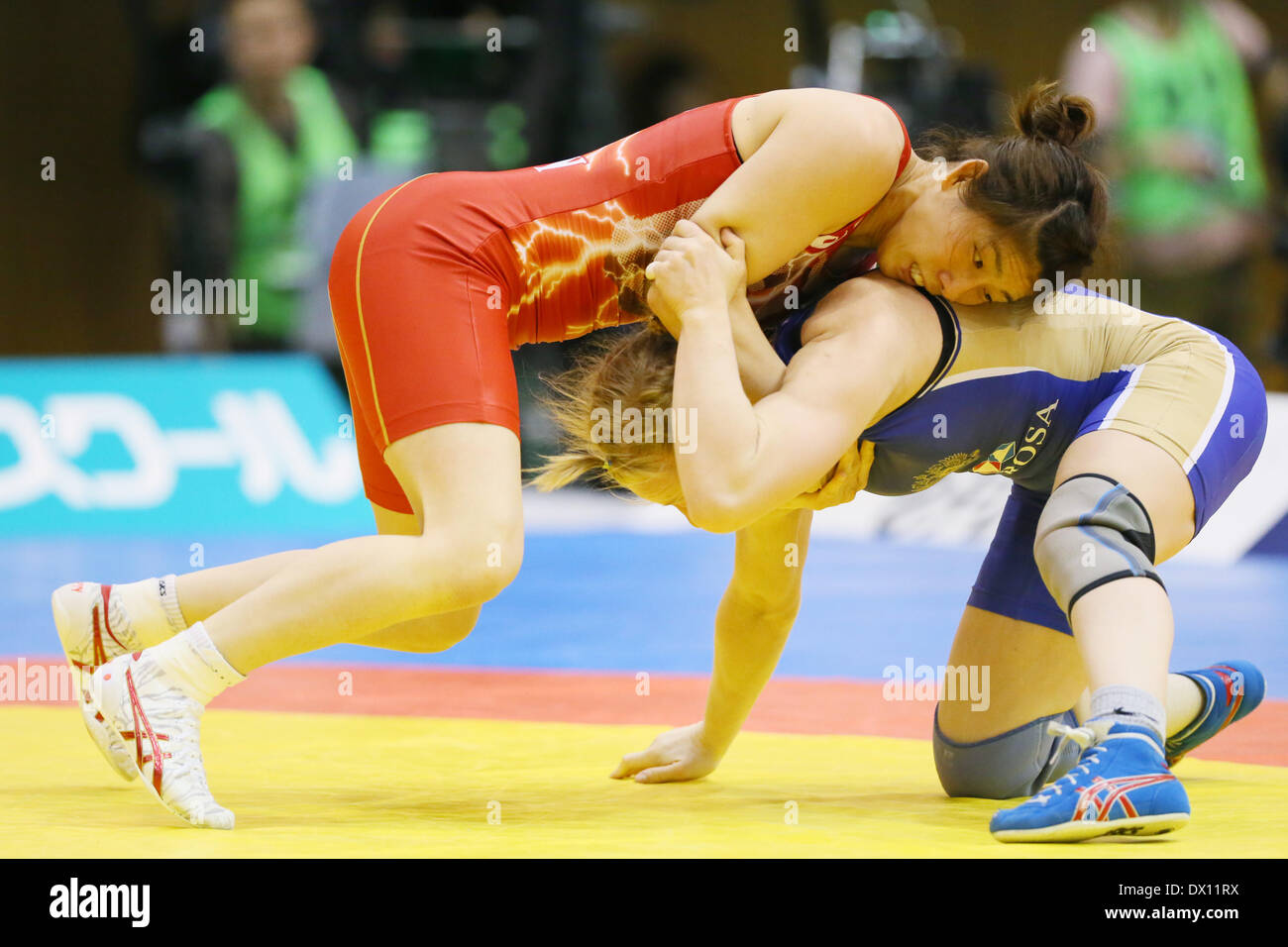 Azusawa Gymnasium, Tokyo, Japan. 16th Mar, 2014. Saori Yoshida (JPN ...