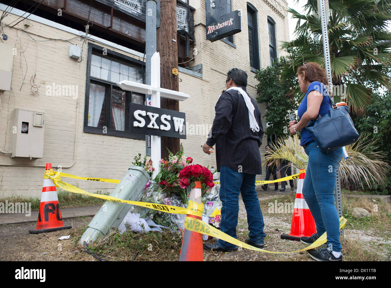 March 15, 2014 - DANIEL MOSES PEREZ, a local carpenter, installs a ...