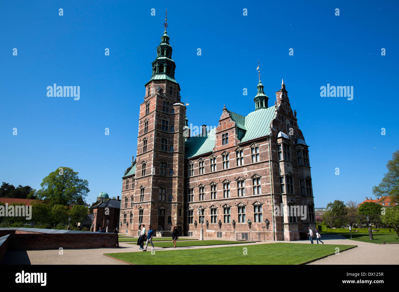 Rosenborg Castle in Copenhagen Stock Photo - Alamy