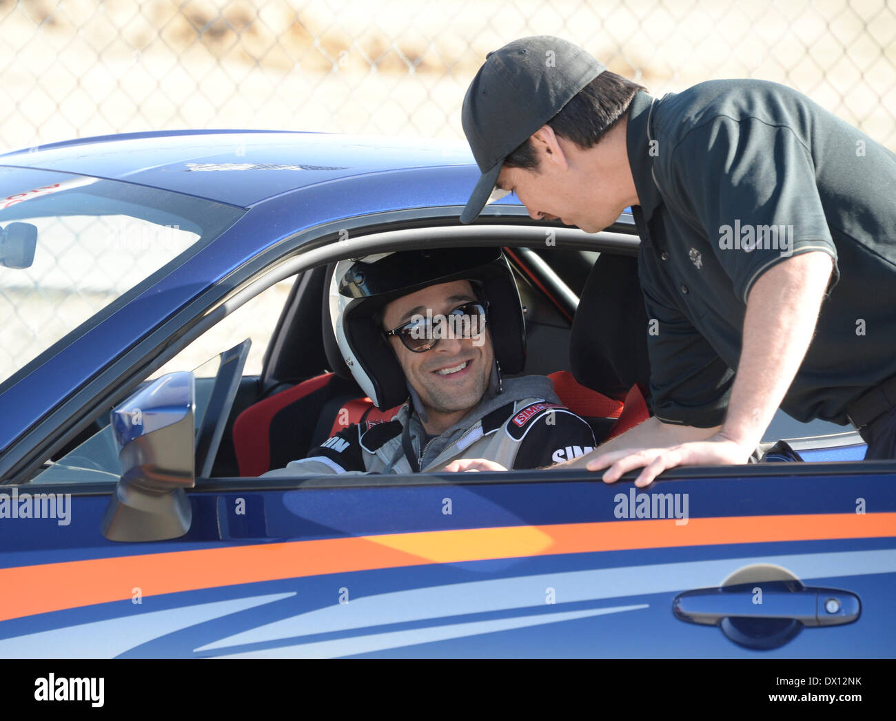 Rosamond CA. 15th Mar, 2014. Academy award winner actor Adrien Brody ...
