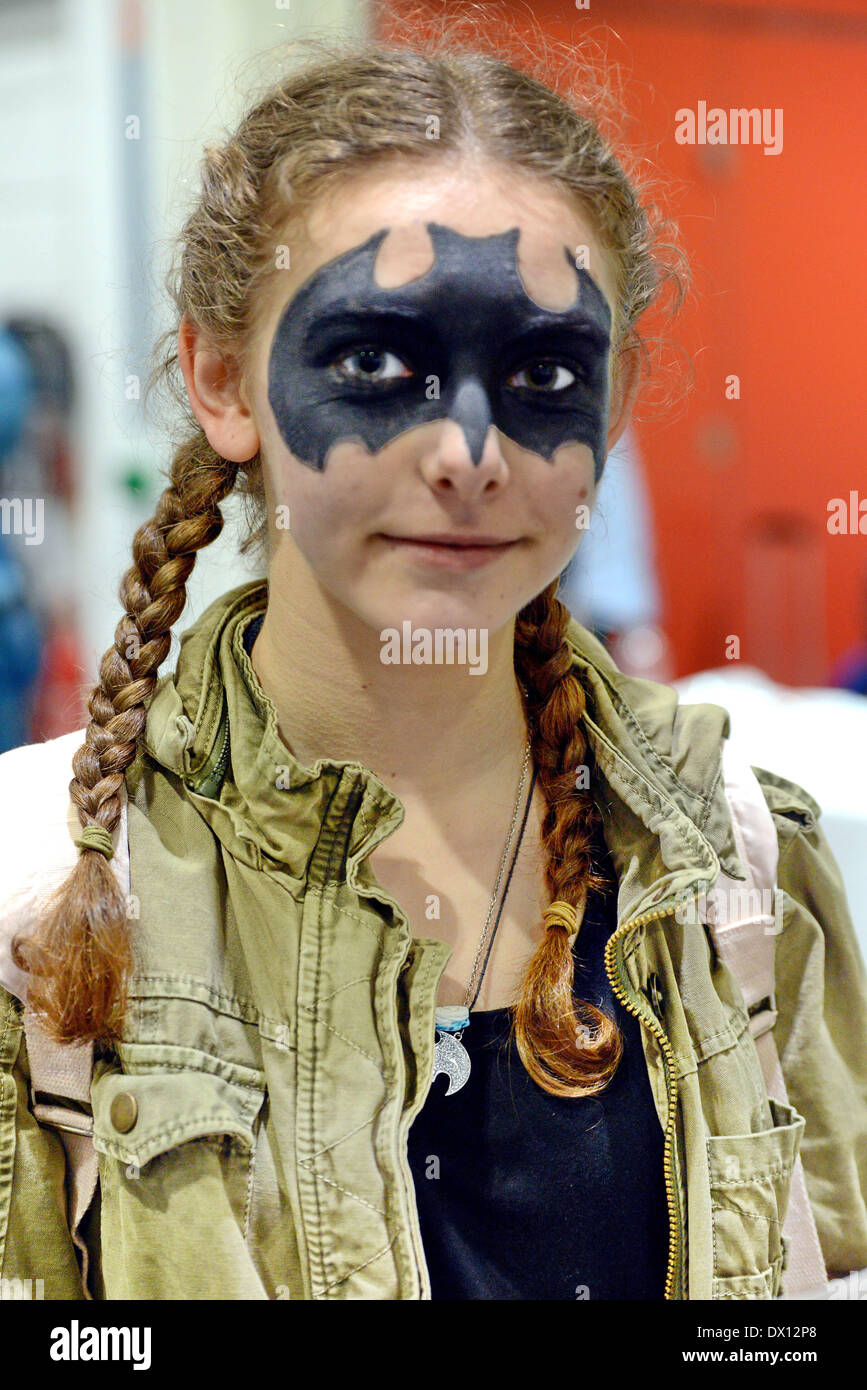 ExCel, London UK. 15th March, 2014. Cartoons, Disney and Cosplay ...