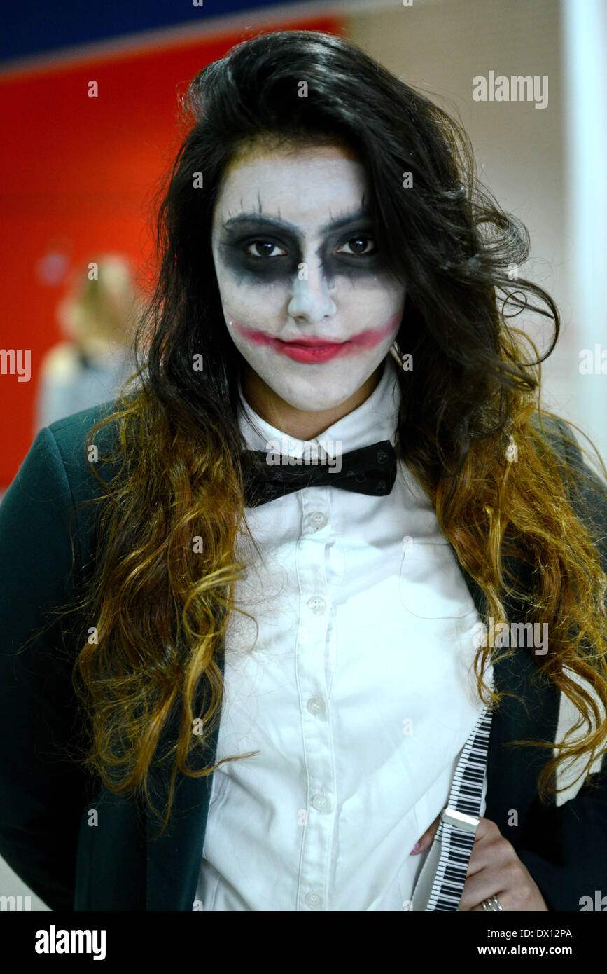 ExCel, London UK. 15th March, 2014. Cartoons, Disney and Cosplay ...