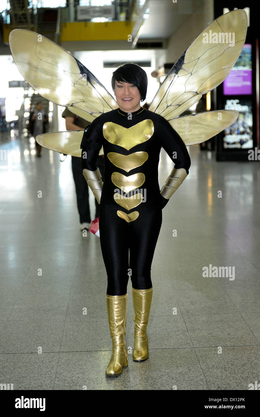 ExCel, London UK. 15th March, 2014. Cartoons, Disney and Cosplay ...