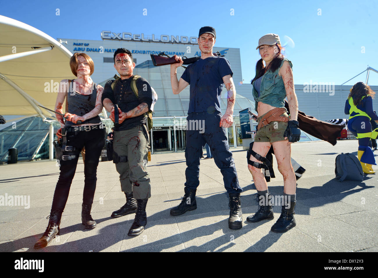 ExCel, London UK. 15th March, 2014. Cartoons, Disney and Cosplay ...