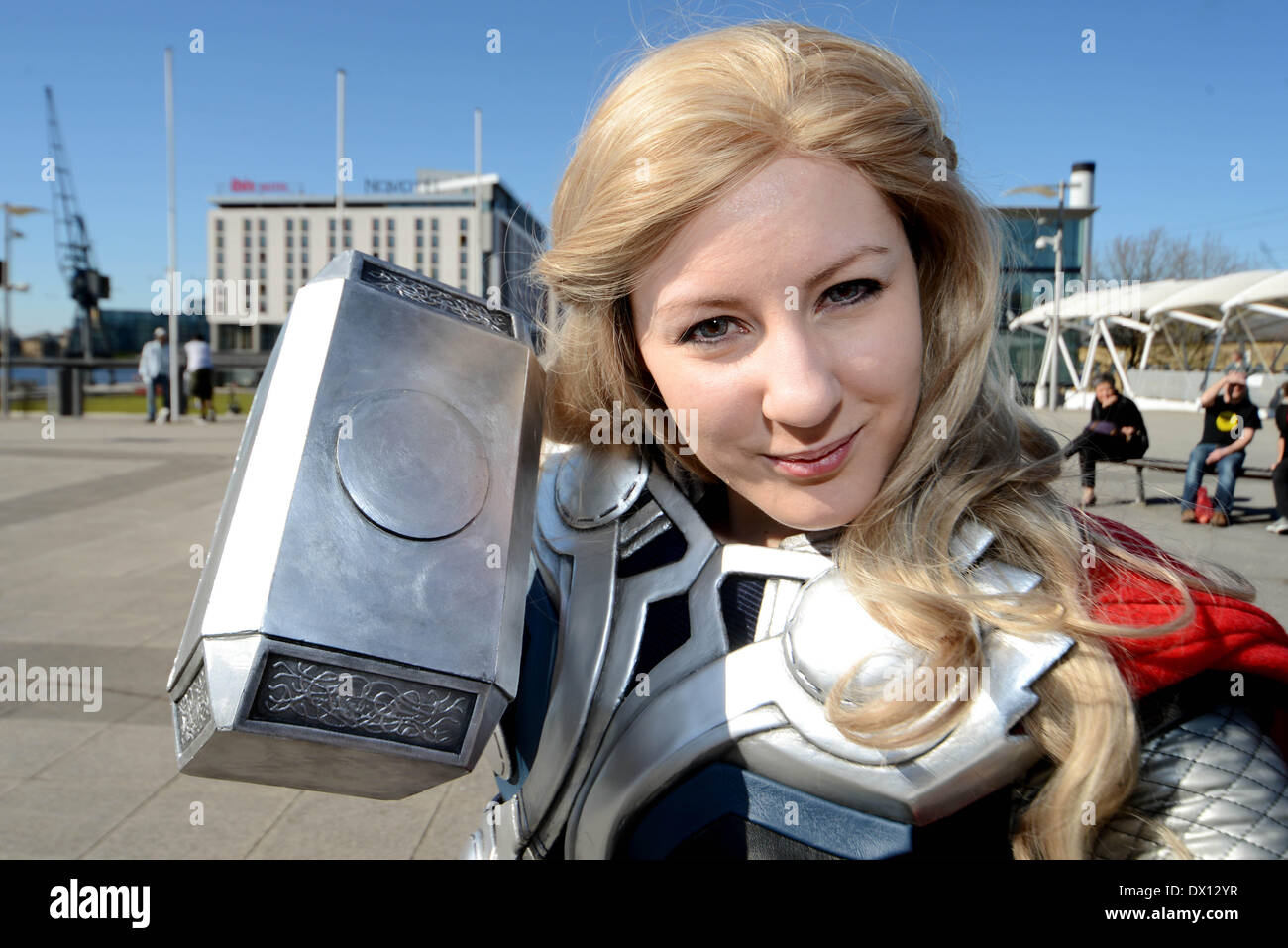 ExCel, London UK. 15th March, 2014. Cartoons, Disney and Cosplay ...