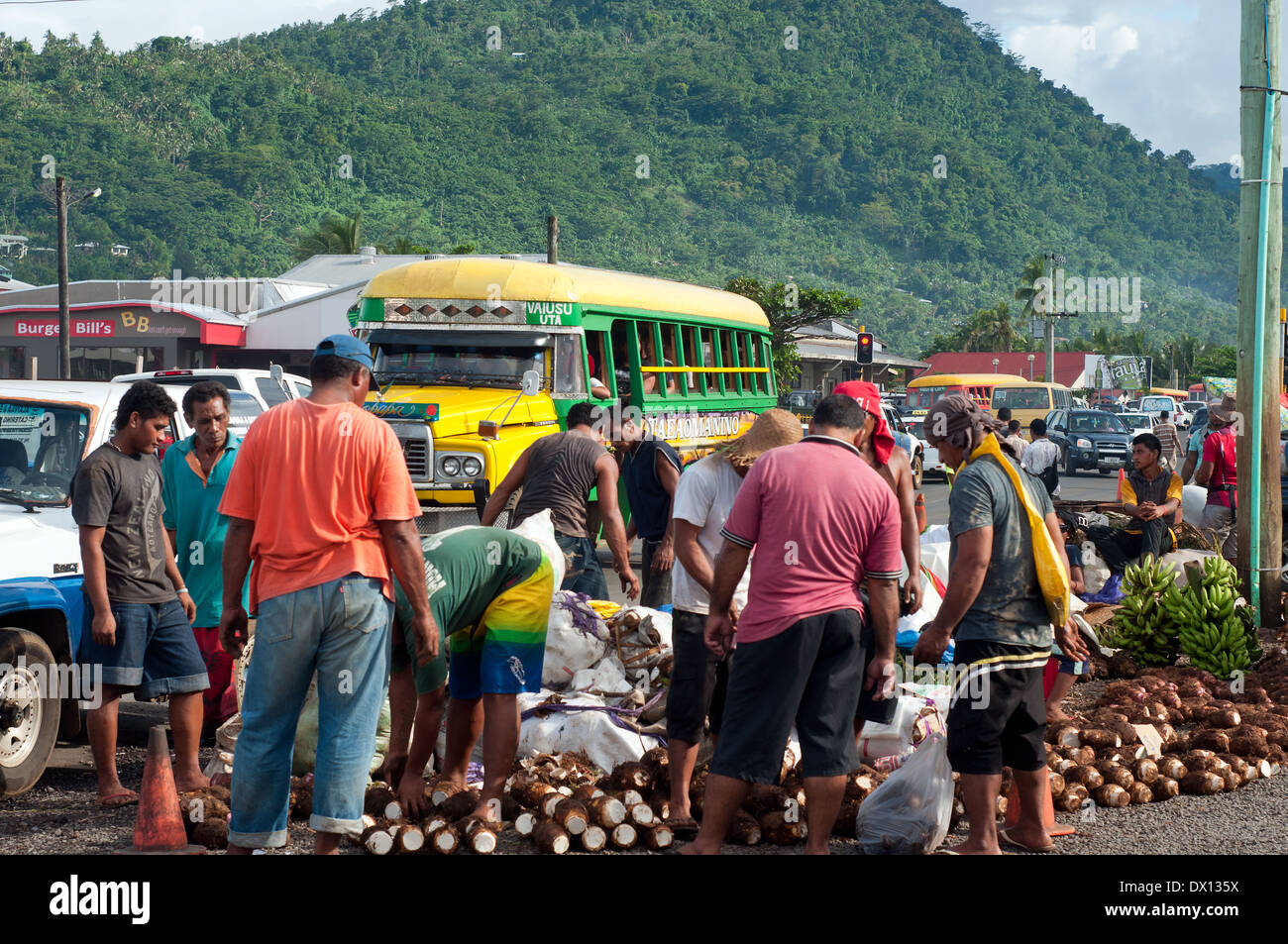 Samoan bus hi-res stock photography and images - Alamy