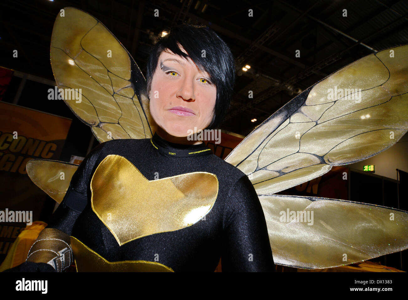 ExCel, London UK. 15th March, 2014. Cartoons, Disney and Cosplay ...