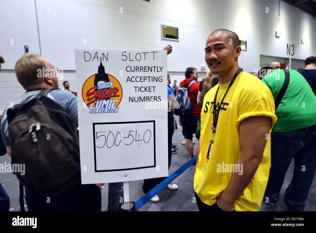 ExCel, London UK. 15th March, 2014. Cartoons, Disney and Cosplay ...