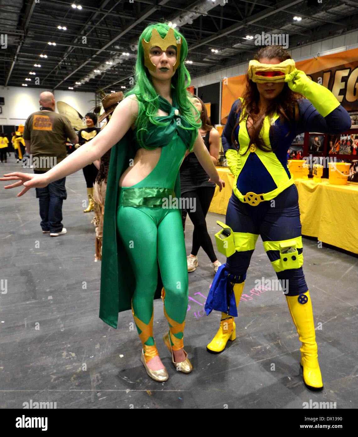ExCel, London UK. 15th March, 2014. Cartoons, Disney and Cosplay ...
