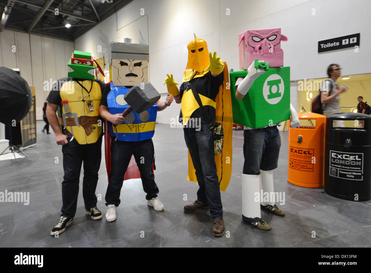 ExCel, London UK. 15th March, 2014. Cartoons, Disney and Cosplay ...