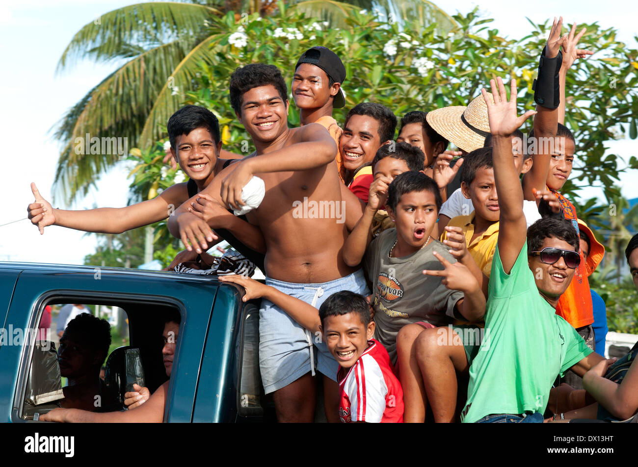 Samoan boy hi-res stock photography and images - Alamy