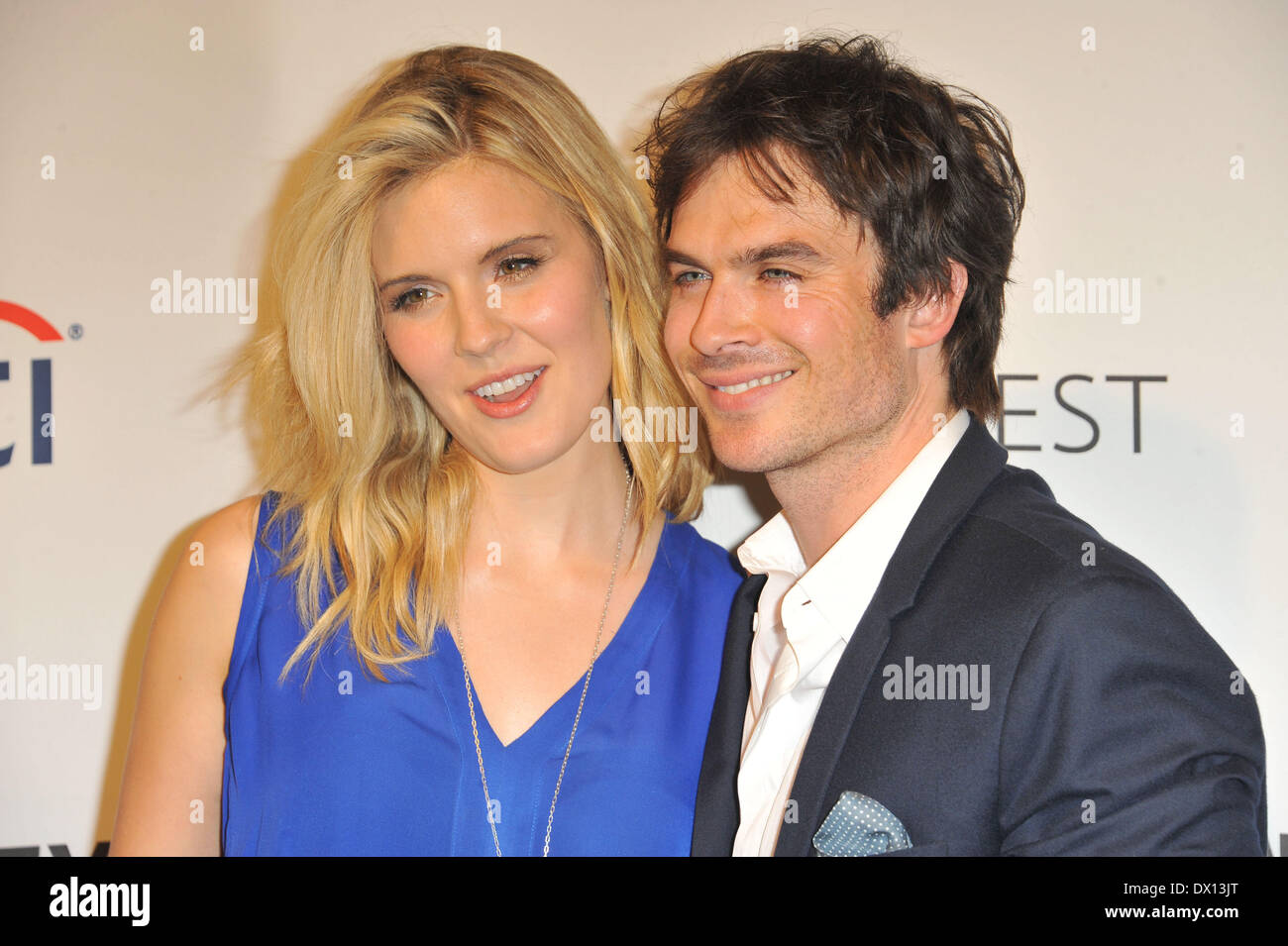Los Angeles, California, USA. 16th Mar, 2014. Maggie Grace, Ian ...