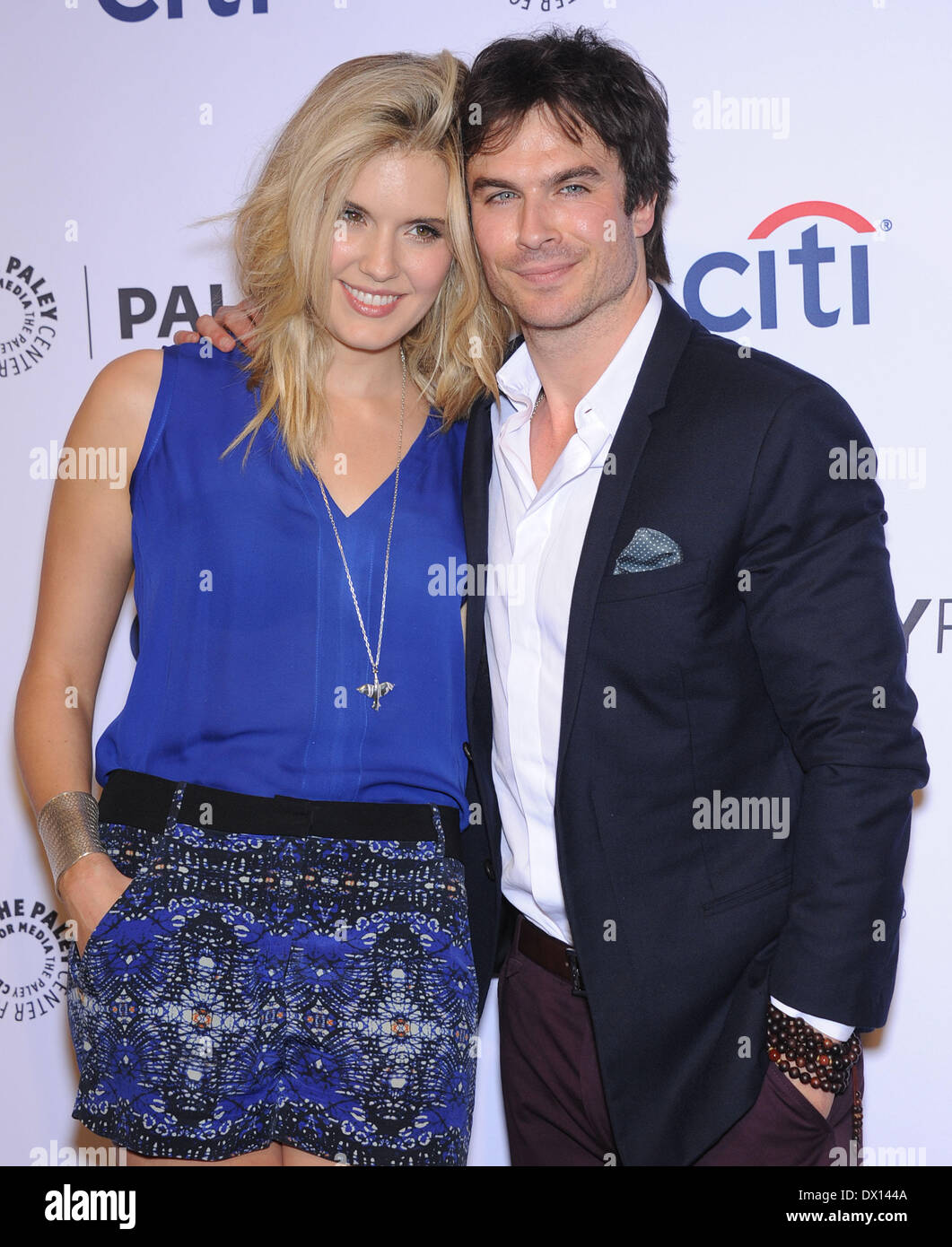 Hollywood, California, USA. 16th Mar, 2014. Maggie Grace & Ian ...