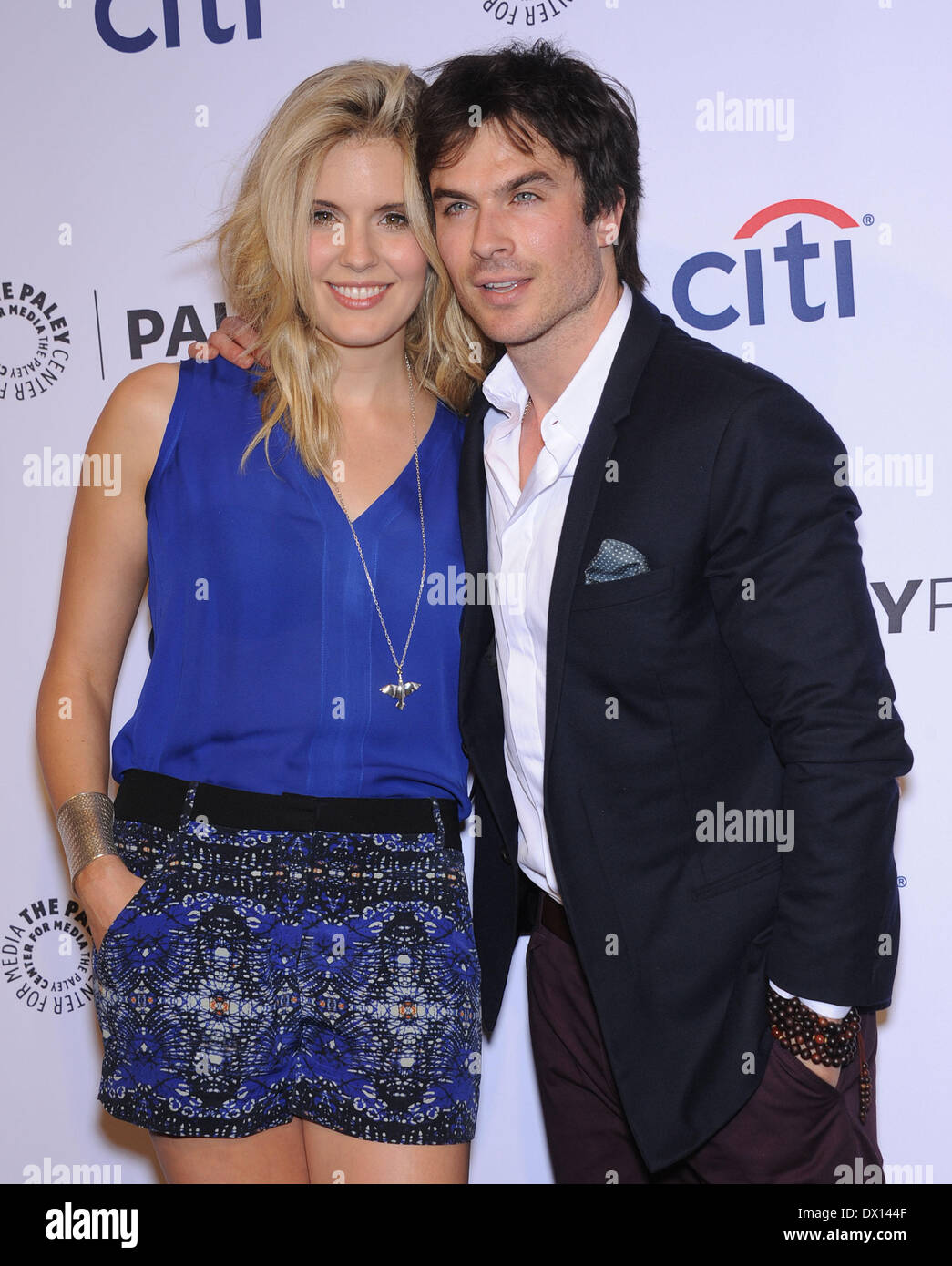 Hollywood, California, USA. 16th Mar, 2014. Maggie Grace & Ian ...