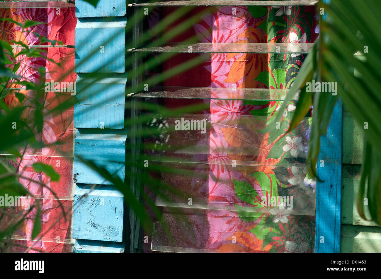 village house window, Apia, Samoa Stock Photo - Alamy
