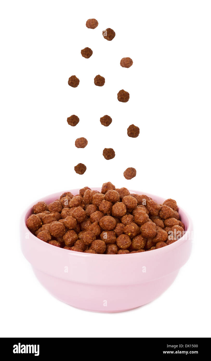 corn flakes isolated on white background Stock Photo - Alamy