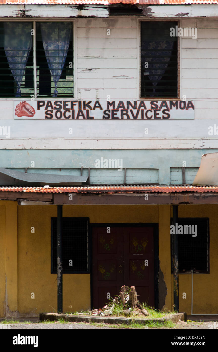 Social Services building, Apia, Samoa Stock Photo - Alamy