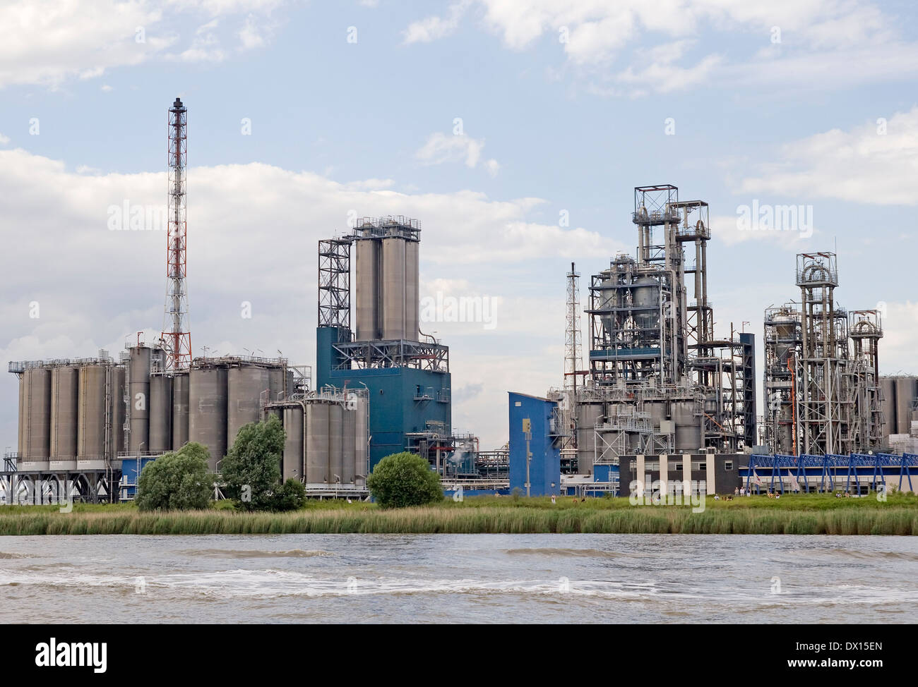 Oil refinery plant near Antwerp in Belgium Stock Photo - Alamy