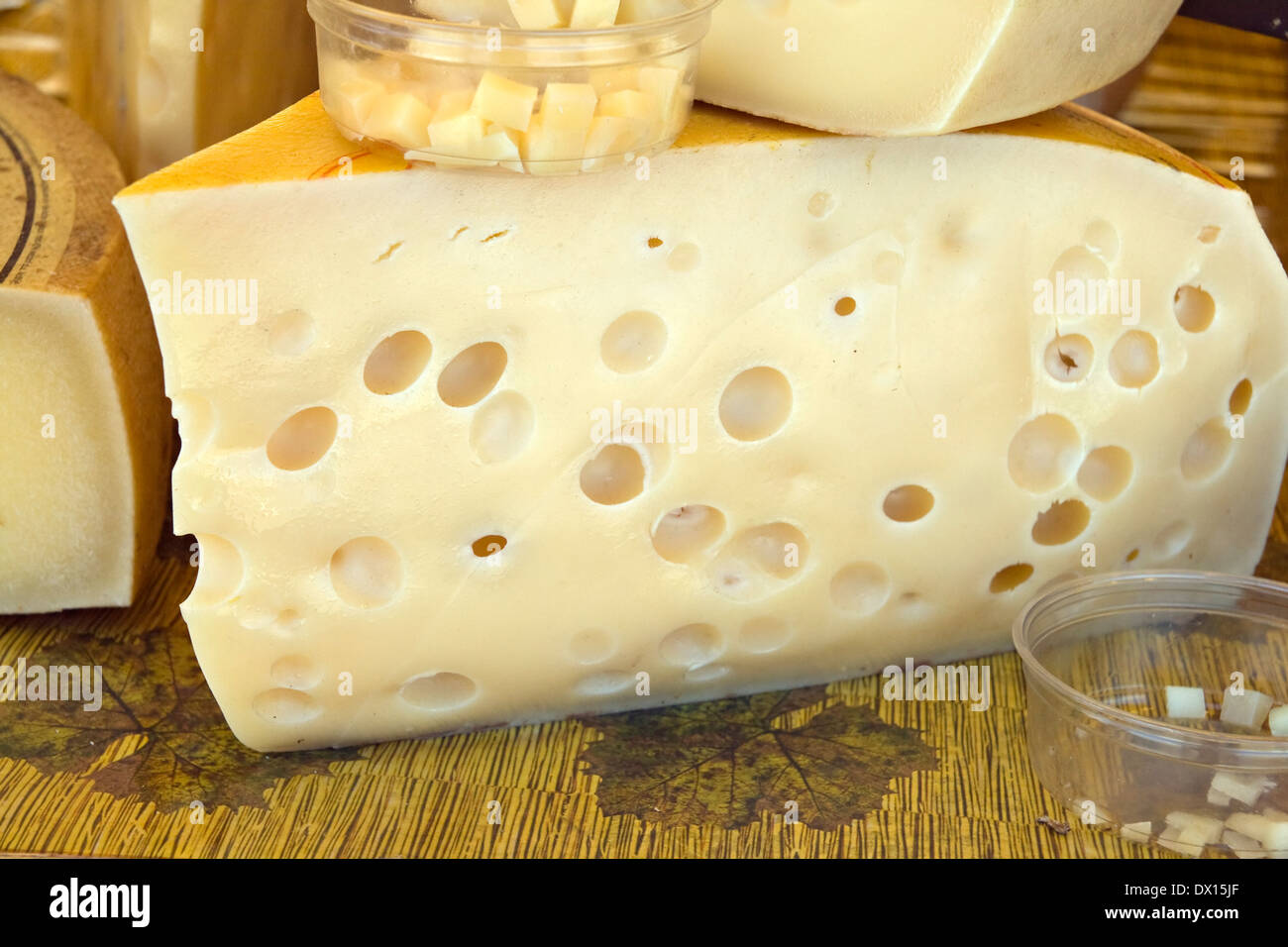 Food fair and cheese hi-res stock photography and images - Alamy