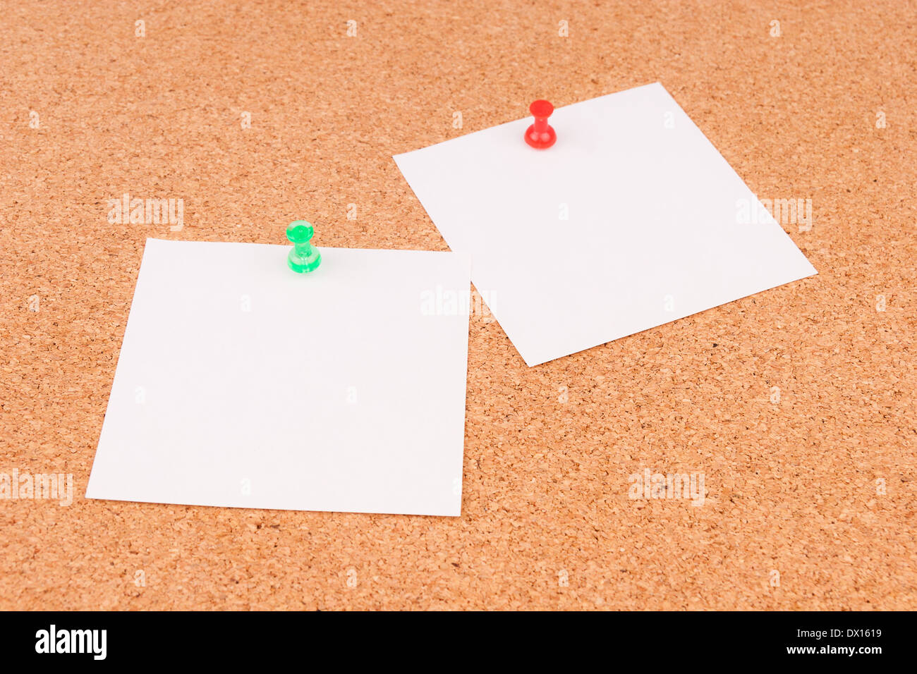 Office Cork Board for notes Stock Photo - Alamy
