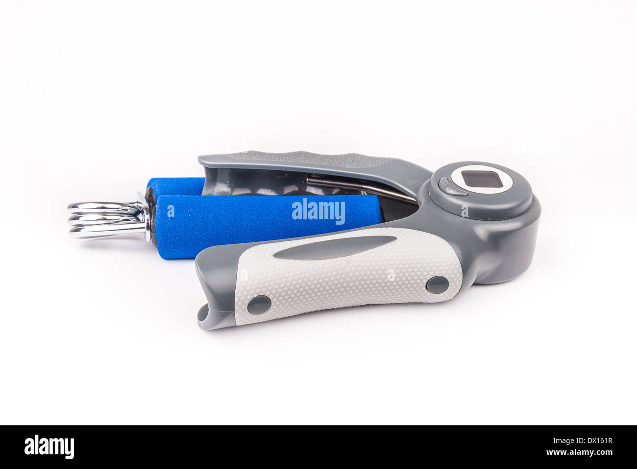 Hand Gripper isolated on white background Stock Photo - Alamy
