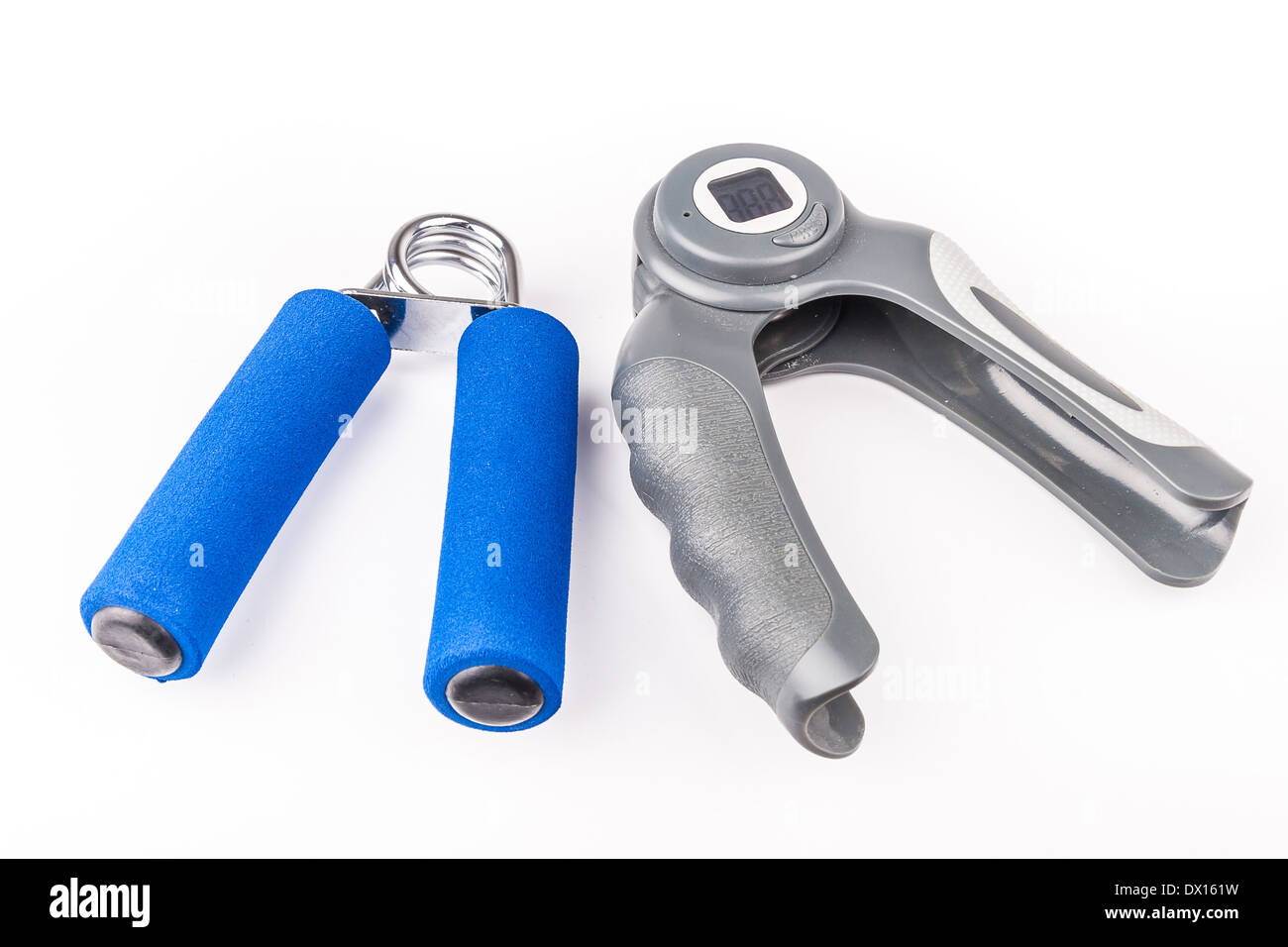 Hand Gripper isolated on white background Stock Photo - Alamy