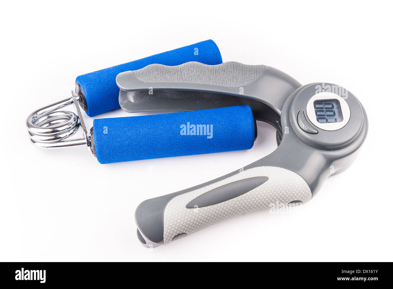 Hand Gripper isolated on white background Stock Photo - Alamy