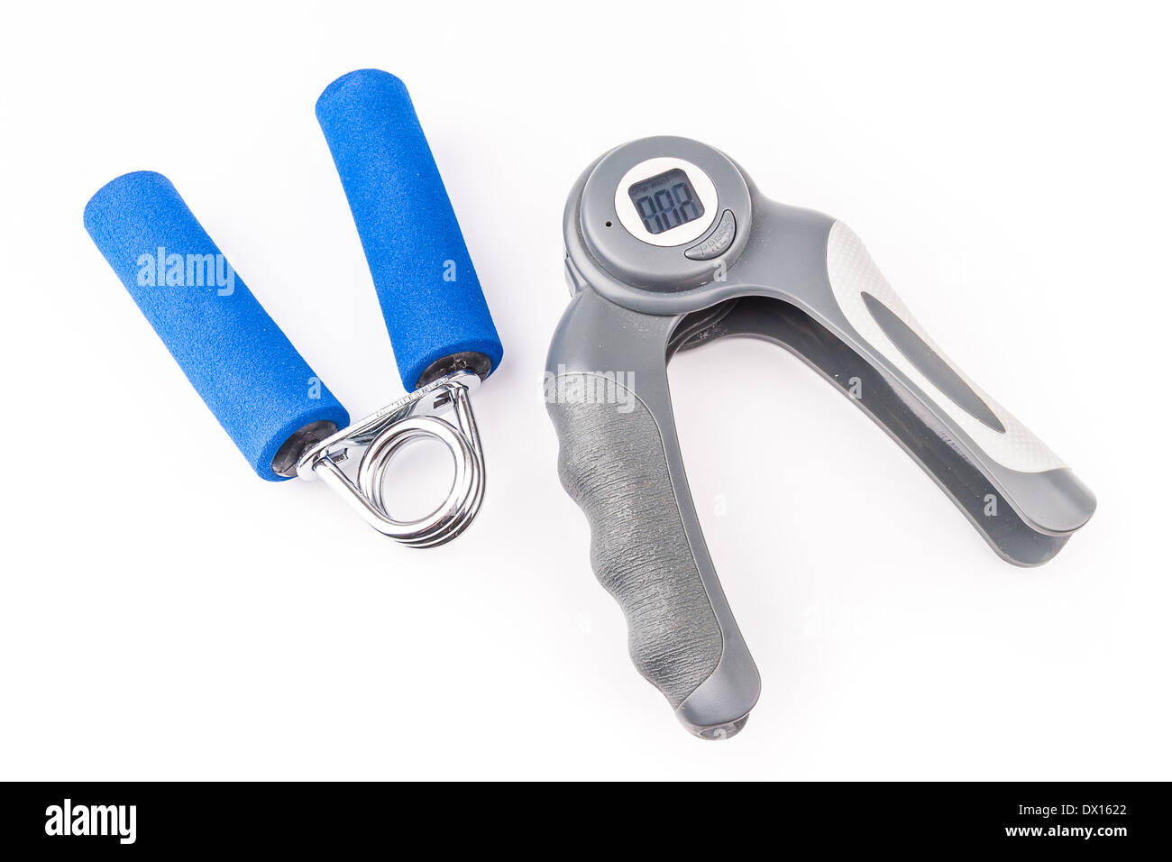Hand Gripper isolated on white background Stock Photo - Alamy