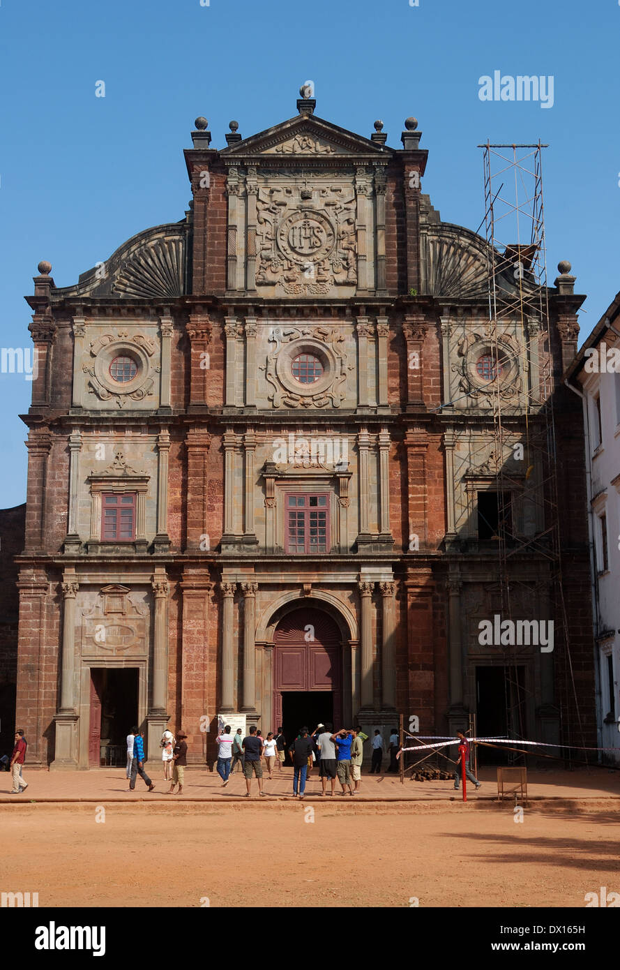 Basilica of bom jesus,goa,india.This church at old goa is a unesco ...
