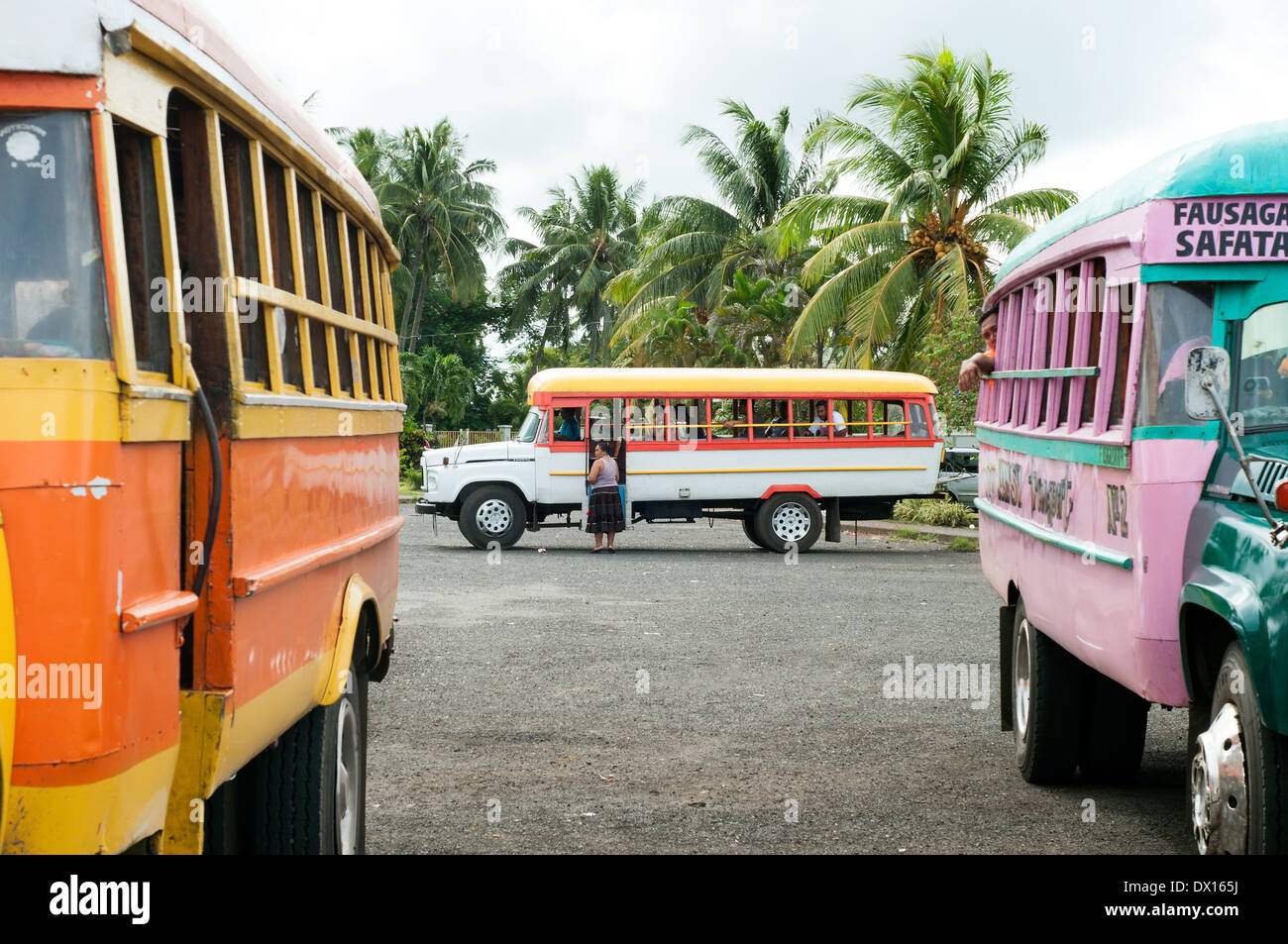 Samoan bus hi-res stock photography and images - Alamy