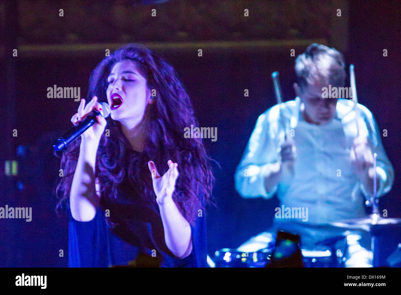 Lorde Performing In Concert High Resolution Stock Photography and ...